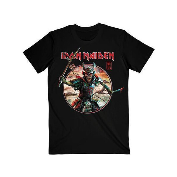 Iron Maiden - Senjutsu Eddie Warrior Circle (black), 19,90