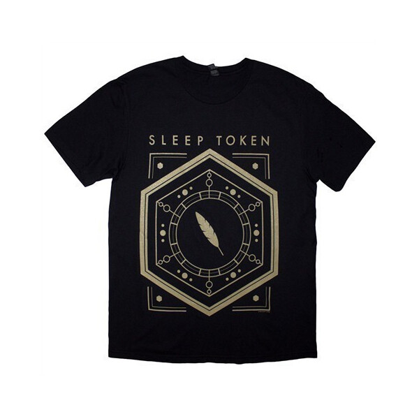Sleep Token - Emergence Feathered Host (black) - S, 22,90